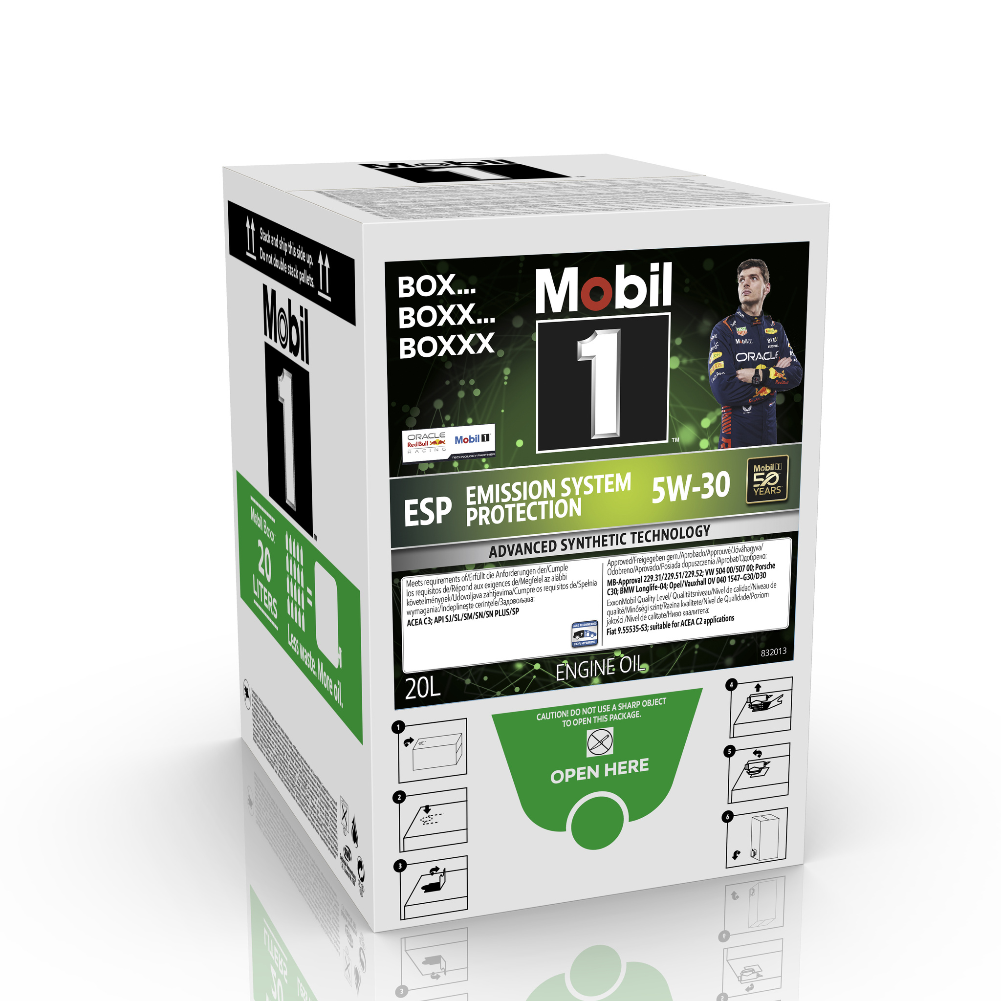 MOBIL 1 ESP 5W-30, BAG-IN-BOX-20L - GA Lindberg